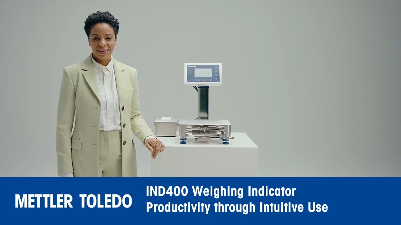 IND400 Indicator Delivers Productivity through Intuitive Use - YouTube