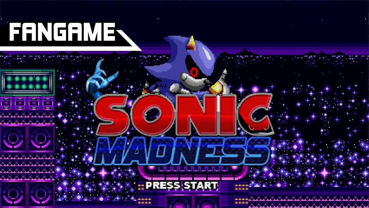 SONIC MADNESS - Fangame | Sergindsegasonic - YouTube