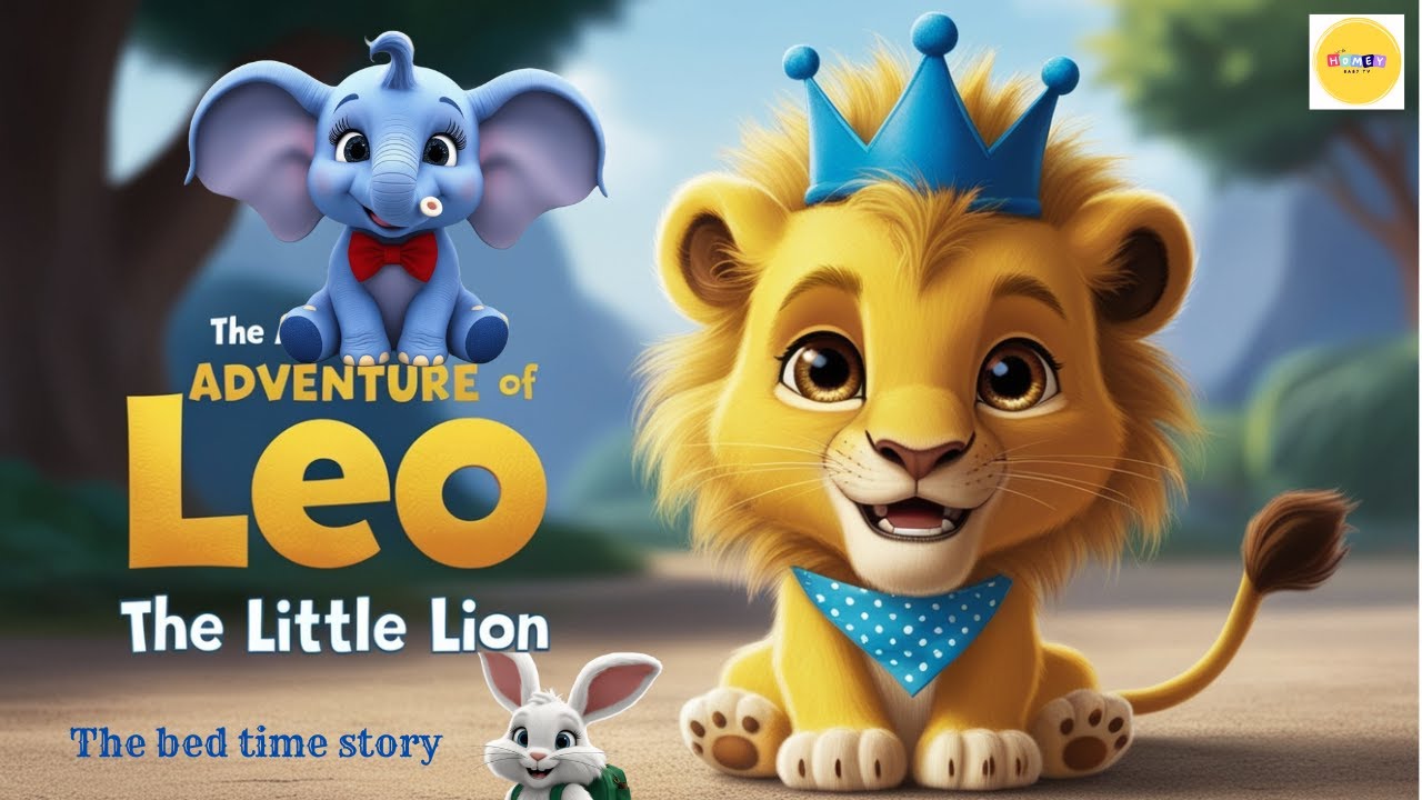 The Adventure of Leo the Lion and the Rainbow River | Kids Storytime ...