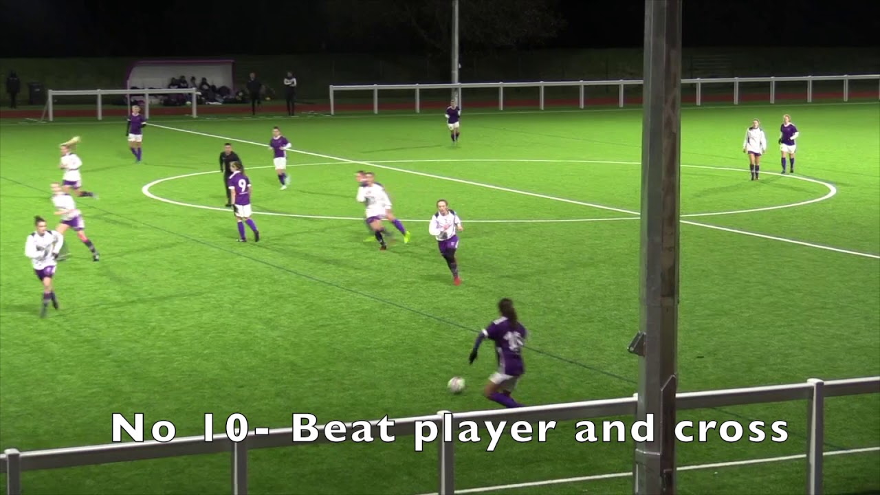 Sasha Adamson Football highlights - YouTube
