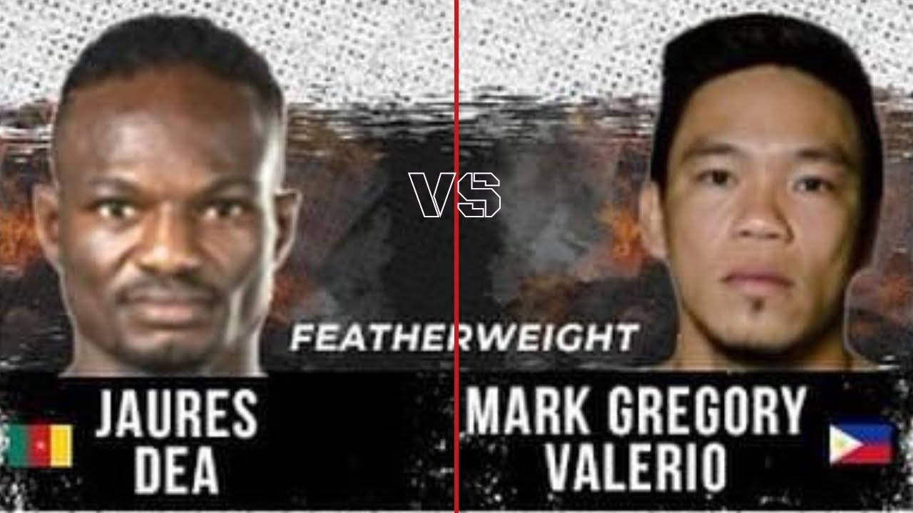 UAE WARRIORS 46 - 🇵🇭 MARK GREGORY VALERIO VS 🇨🇲 JAURES DEA - YouTube