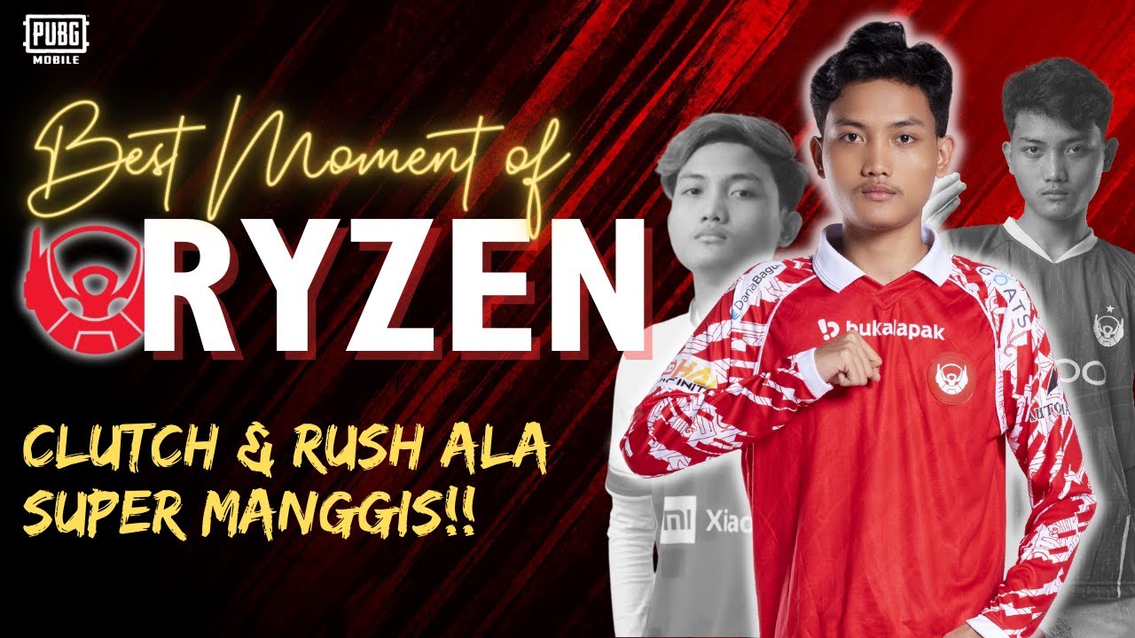 BTR RYZEN IS BACK! Best Clutch & Rush Moment [part 3]| PUBG Mobile ...