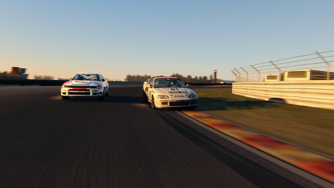 Honda Civic EG6 SIR Group A | Nogaro Track | Assetto Corsa Mod - YouTube