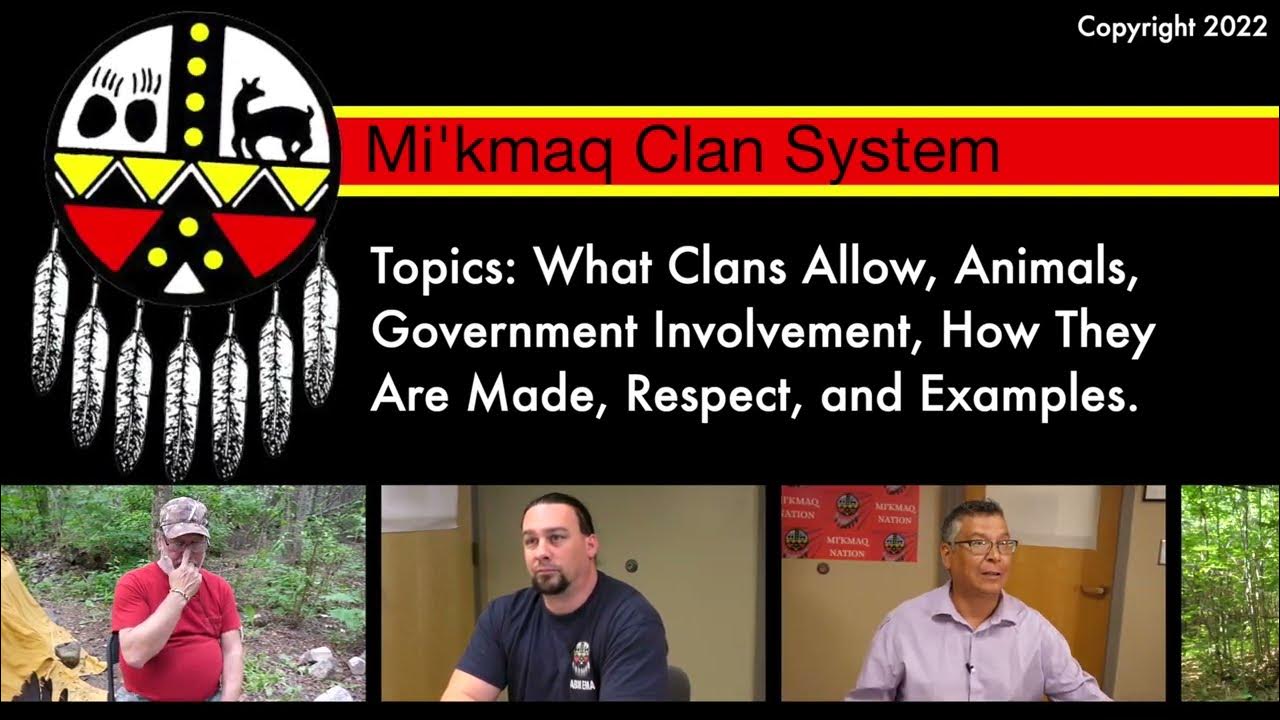 Mi'kmaq Nation: The Clan System Last Names 2022 - YouTube