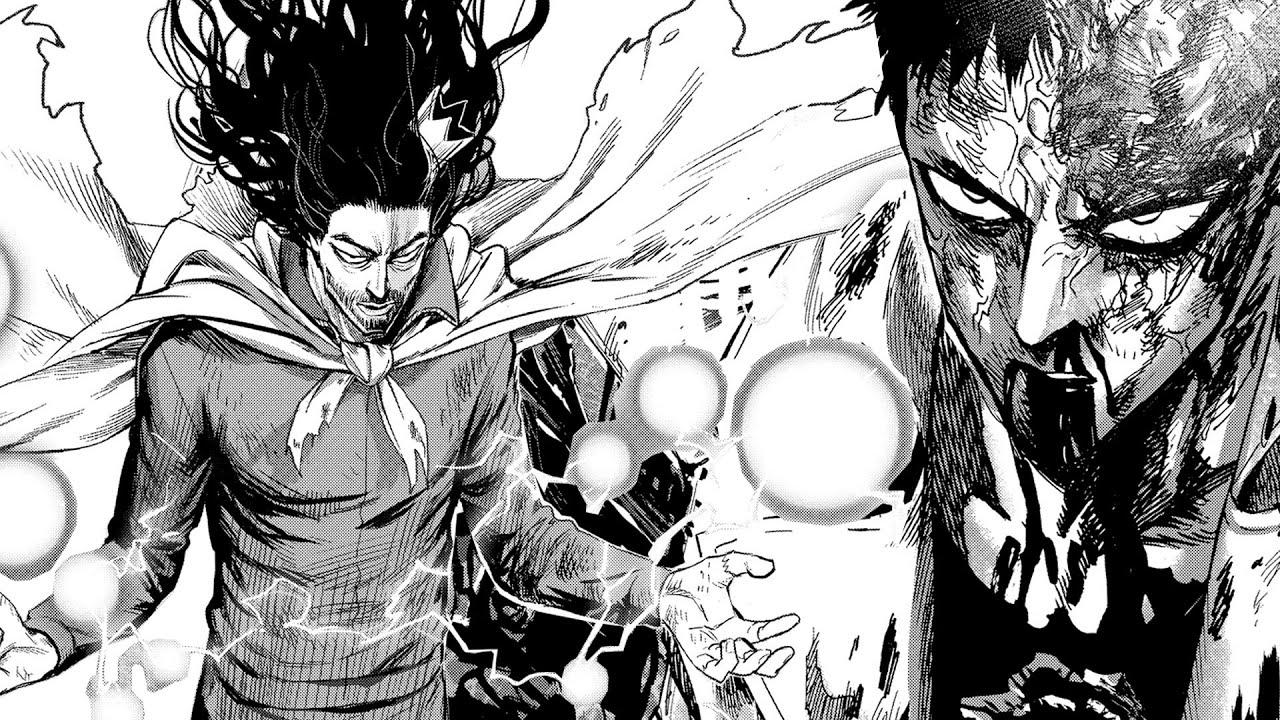 Zombieman vs Homeless Emperor | One-Punch Man - YouTube