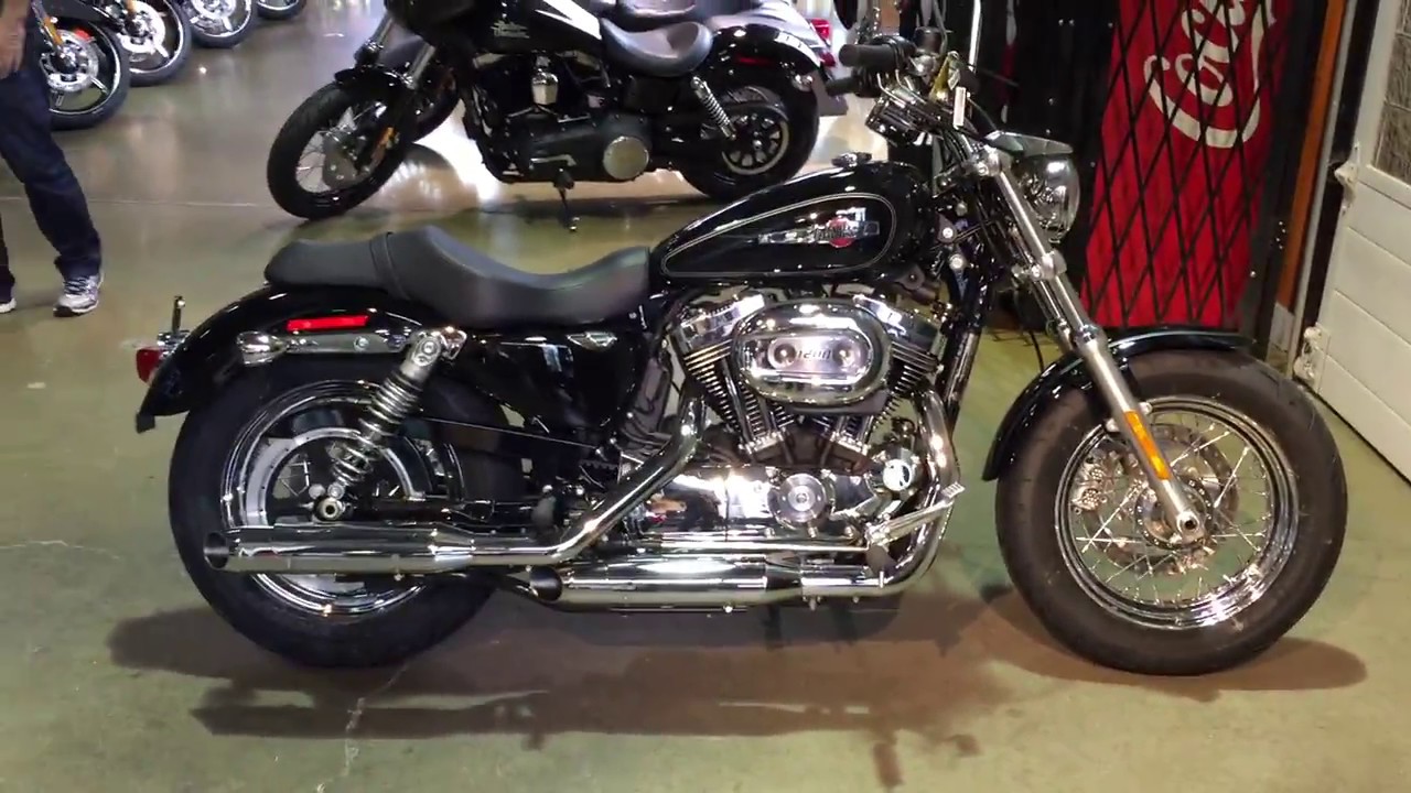 2017 Harley-Davidson XL1200C 1200 Custom - YouTube