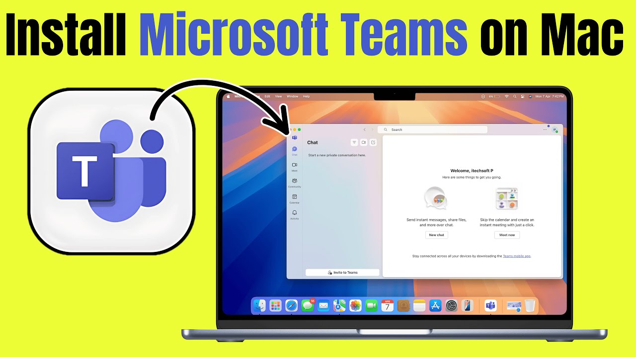 How to Install Microsoft Teams on Mac (20250 - YouTube