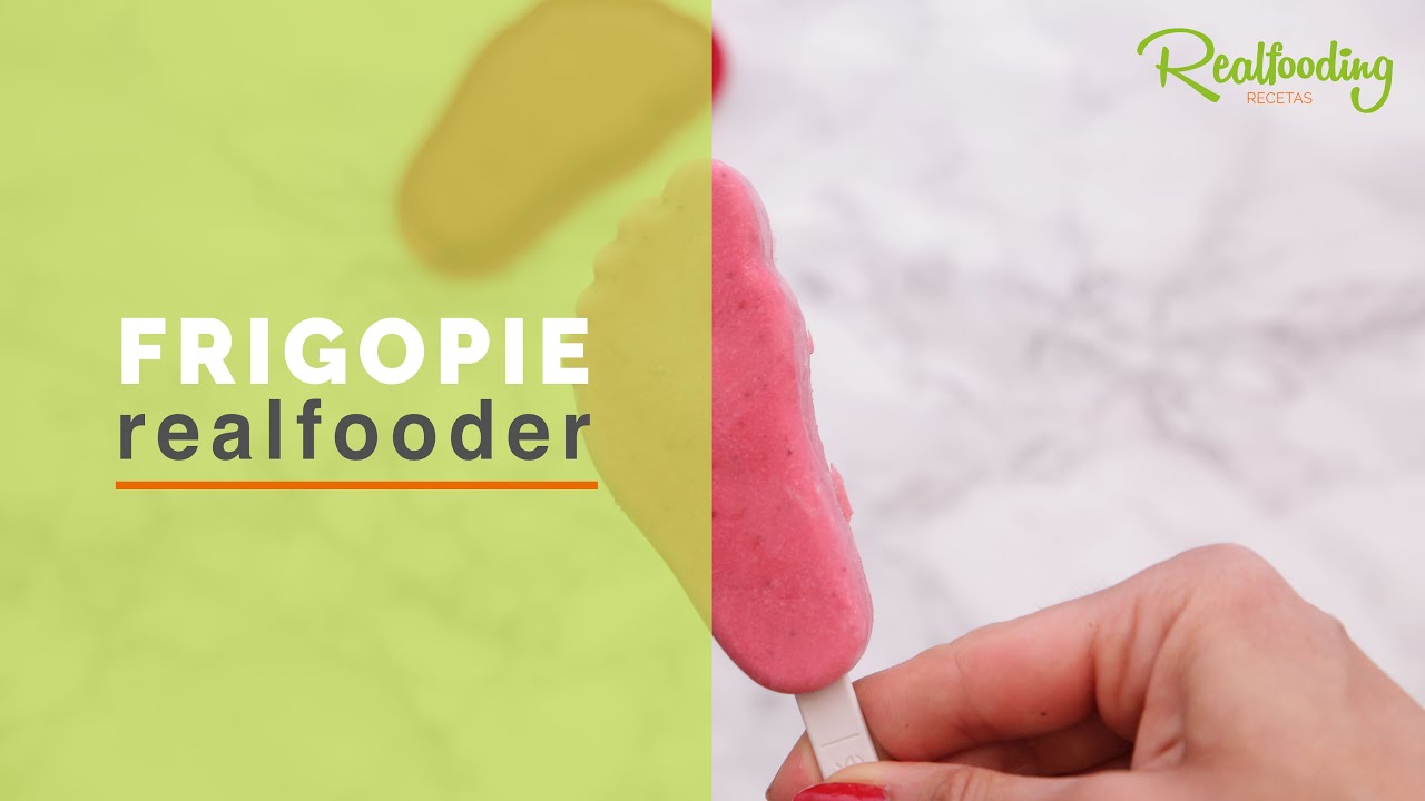 FRIGOPIE REALFOODING | De fresa y queso crema - YouTube