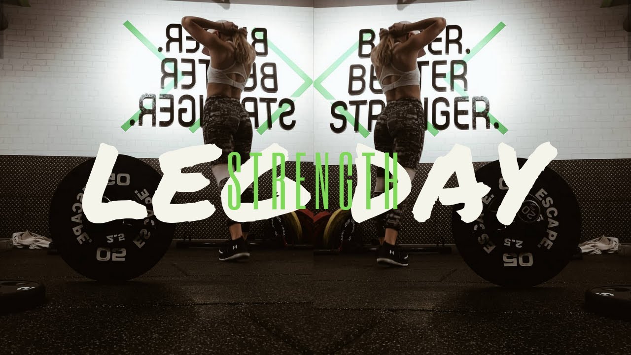 ΠΡΟΠΟΝΗΣΗ ΕΝΔΥΝΑΜΩΣΗΣ ΠΟΔΙΩΝ | Strength leg day | A day at the gym | EΠ ...