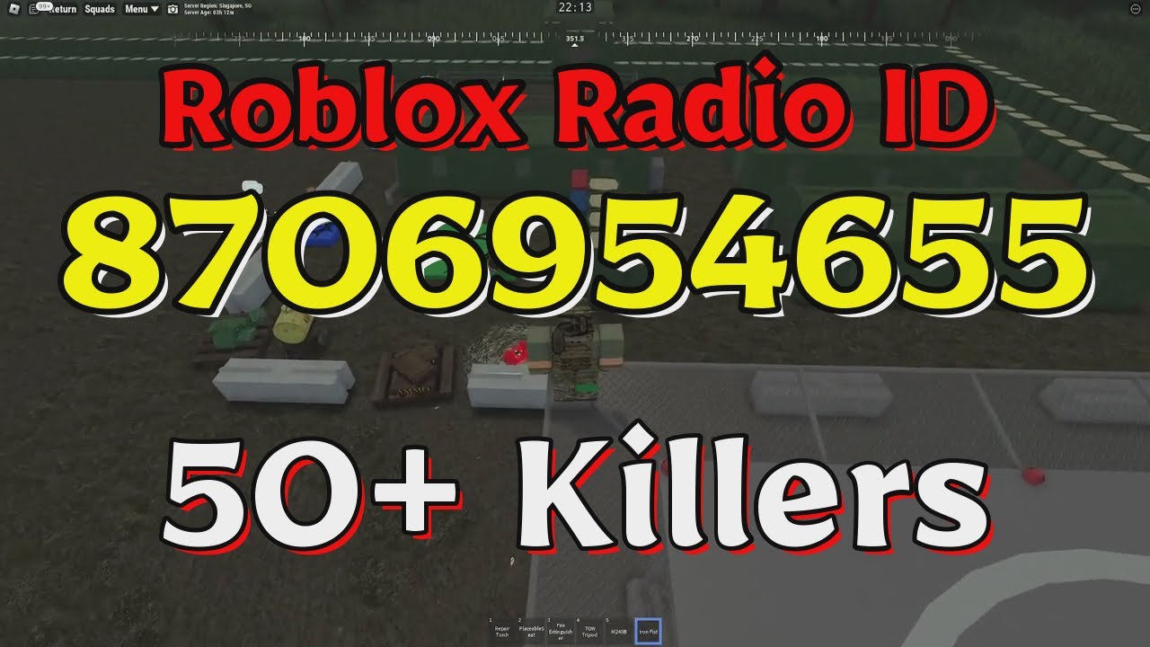 Killers Roblox Radio Codes/IDs - YouTube