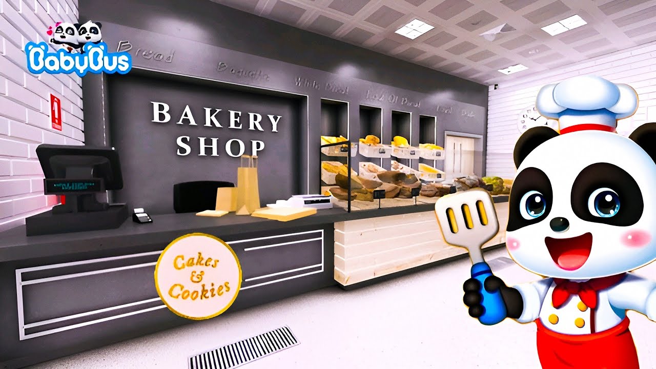 Baby Panda's World of Math- Let's Count the Cake and Cookies in the ...