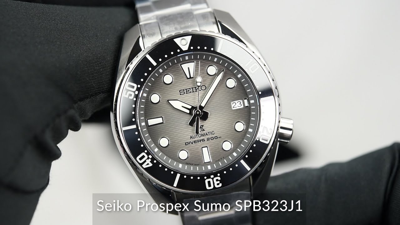 Seiko Prospex Sumo SPB323J1 - YouTube