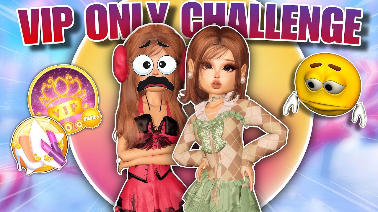 ONLY Using *VIP ITEMS* In Dress To Impress!! (Roblox) - YouTube