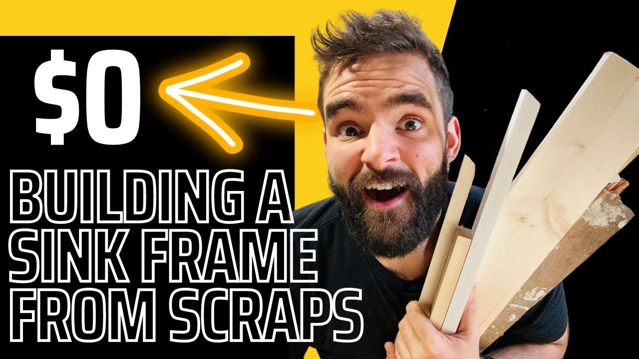 Building a sink frame - YouTube