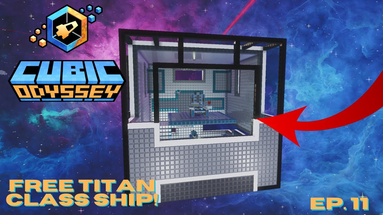 WE FOUND A FREE TITAN CLASS SHIP!! - Cubic Odyssey Gameplay - Ep. 11 ...
