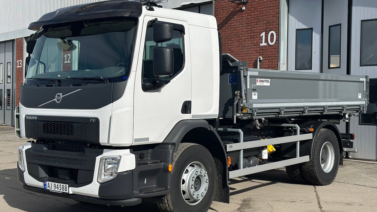 Volvo FE 42 RL 3 veis tipp. 2023 km 1305 - YouTube