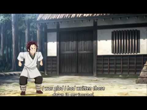 DEMON SLAYER - TANJIRO FIGHT SCENE STATUS // POWER STATUS