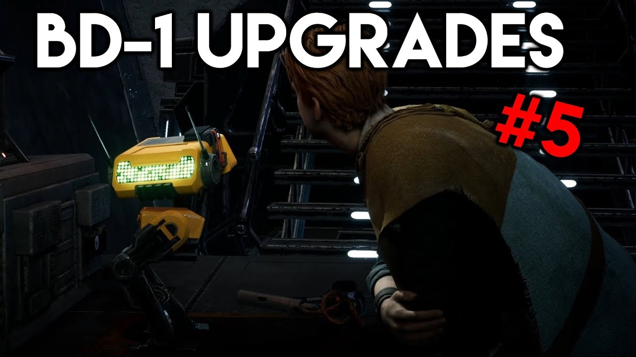 Star Wars Jedi: Fallen Order - BD-1 RECIEVES SOME UPGRADES #5 - YouTube