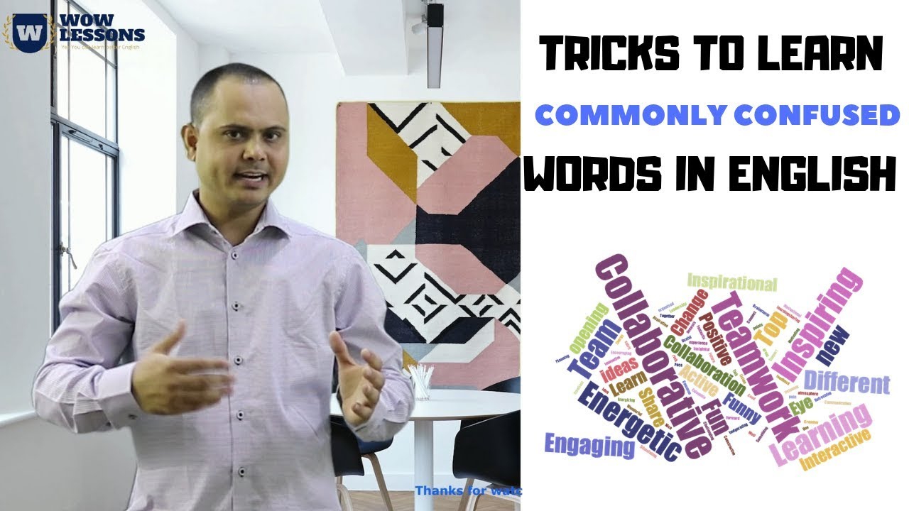Tricks to learn commonly confused Words in English - YouTube