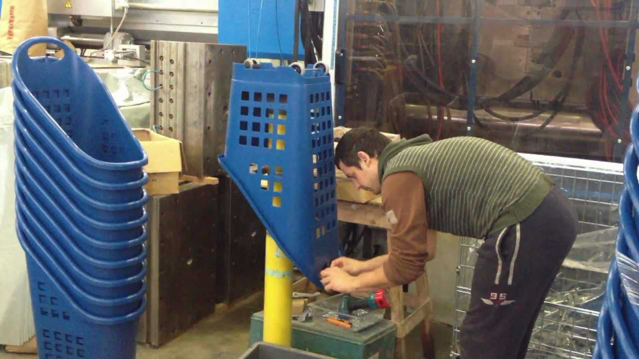 Flexi Cart ® - The New Shopping Trolley Production Line - YouTube
