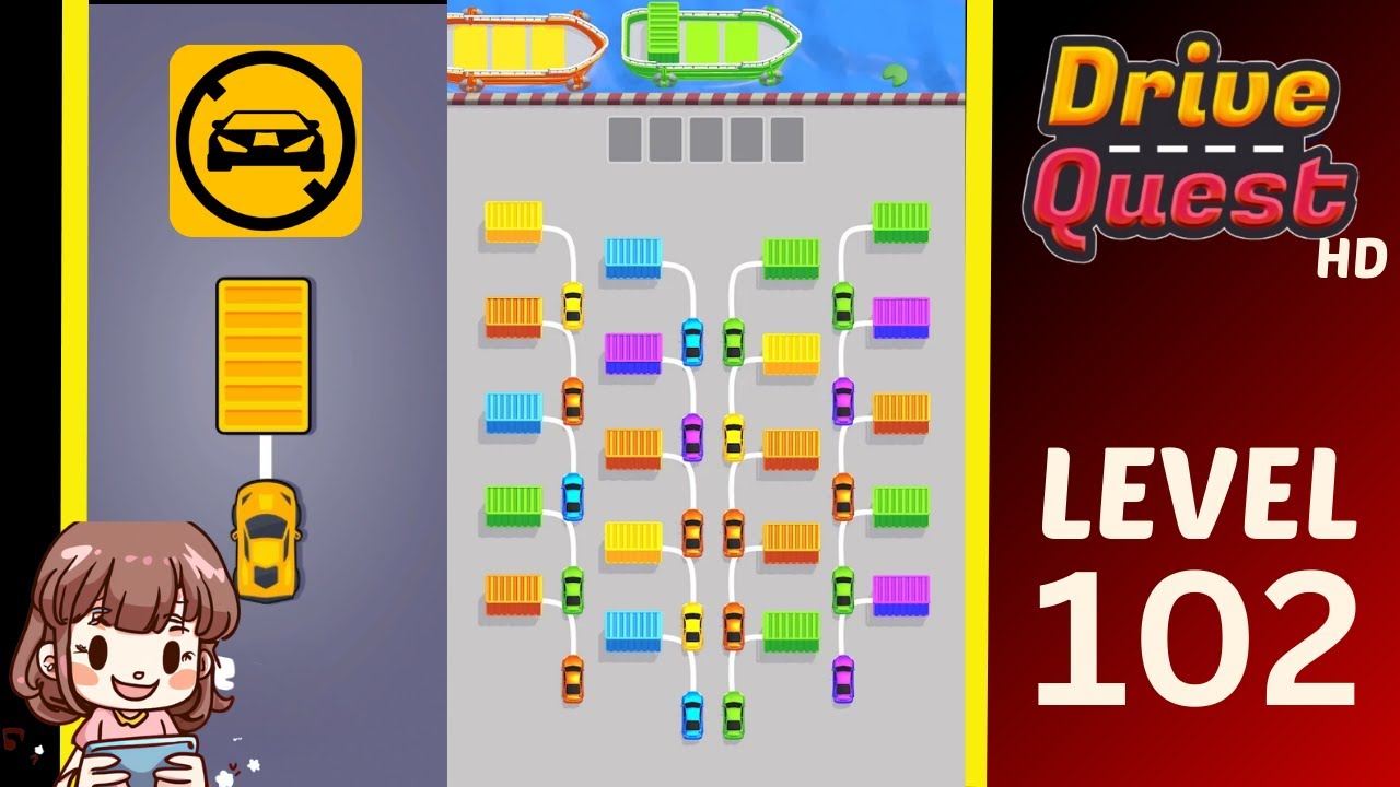 Drive Quest Level 102 Solution Walkthrough - YouTube