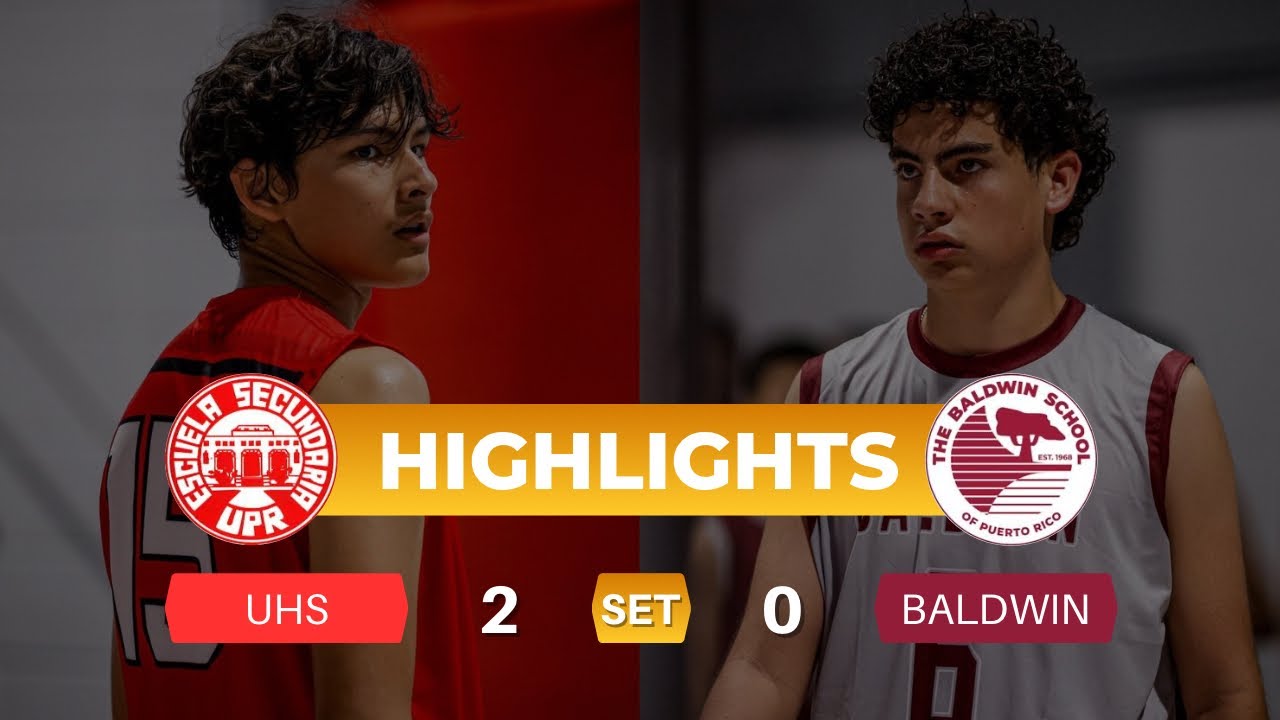Volleyball in Puerto Rico | UHS vs Baldwin JV Boys (COMMONWEALTH FINAL ...