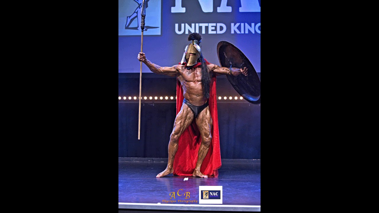 James Room The Gladiator Guest posing - YouTube