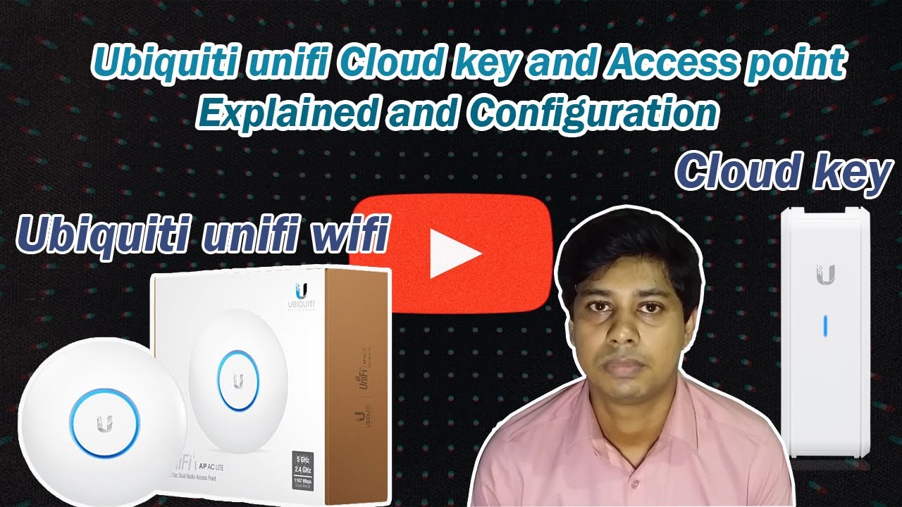 Ubiquiti (wifi)Unifi AP AC LR access point and Cloud key explained and ...