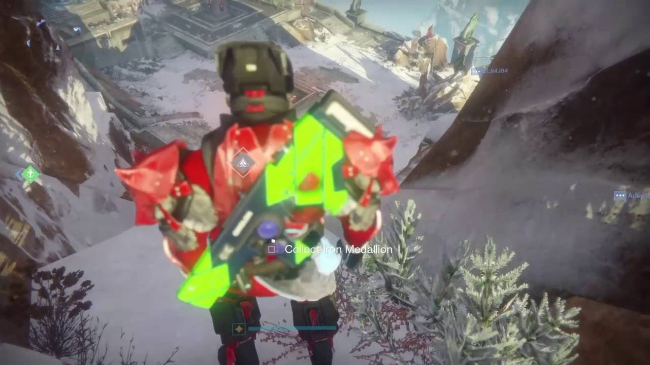 Destiny RoI-Felwinter Peak-Iron Lord Medallion - YouTube