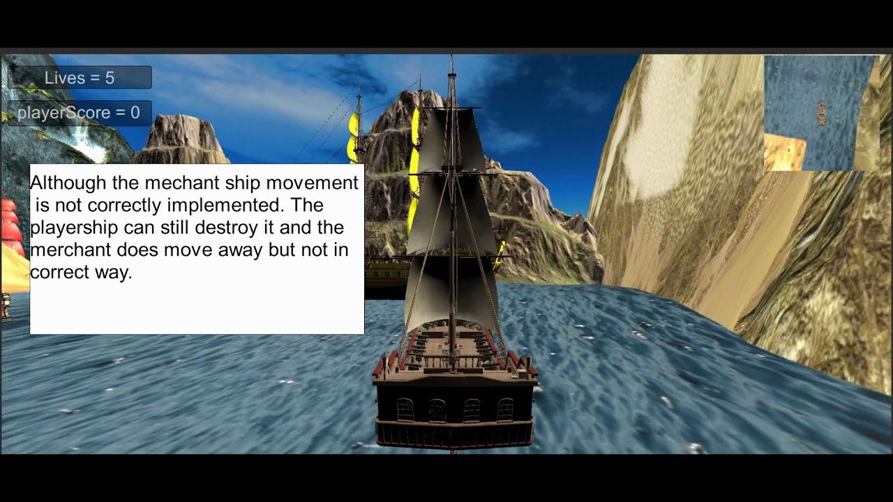 Unity3D Pirate Boat Game - YouTube