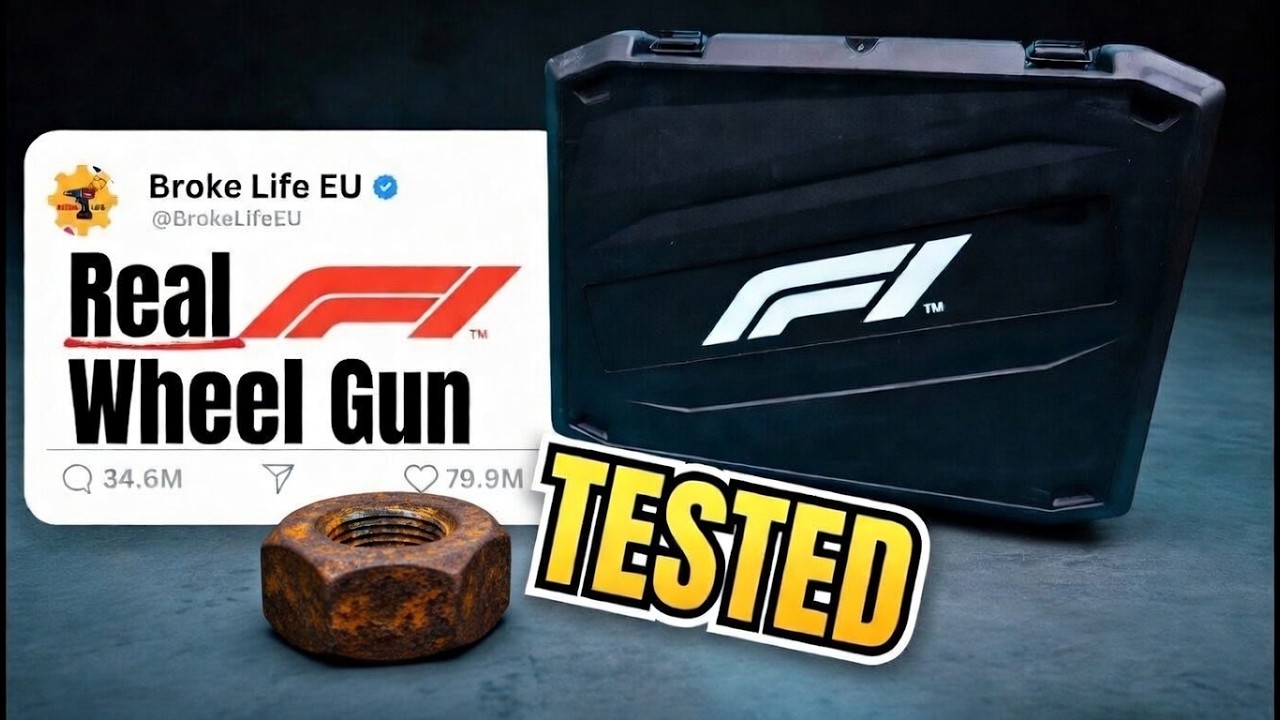 I Tested a Formula One Wheel Gun… and Regretted It Instantly - YouTube