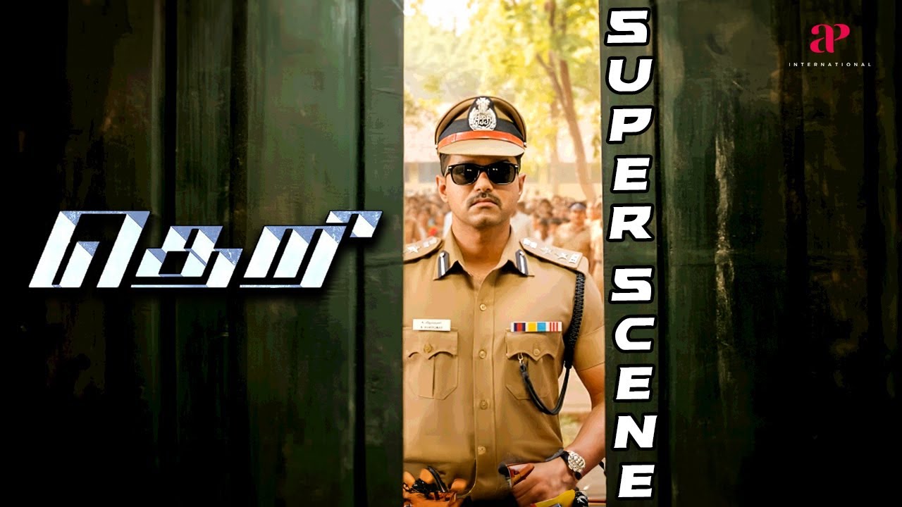 Theri Super Scenes | Action-packed Vijay Kumar is on duty | Vijay ...
