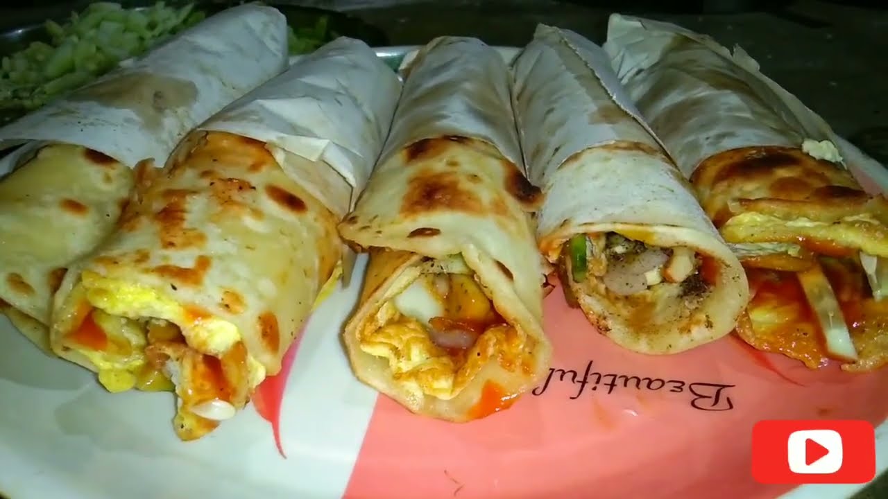 এগরোল রেসিপি একদম দোকানের মতো কম খরচে বাড়িতে বানিয়ে নিন// egg roll ...