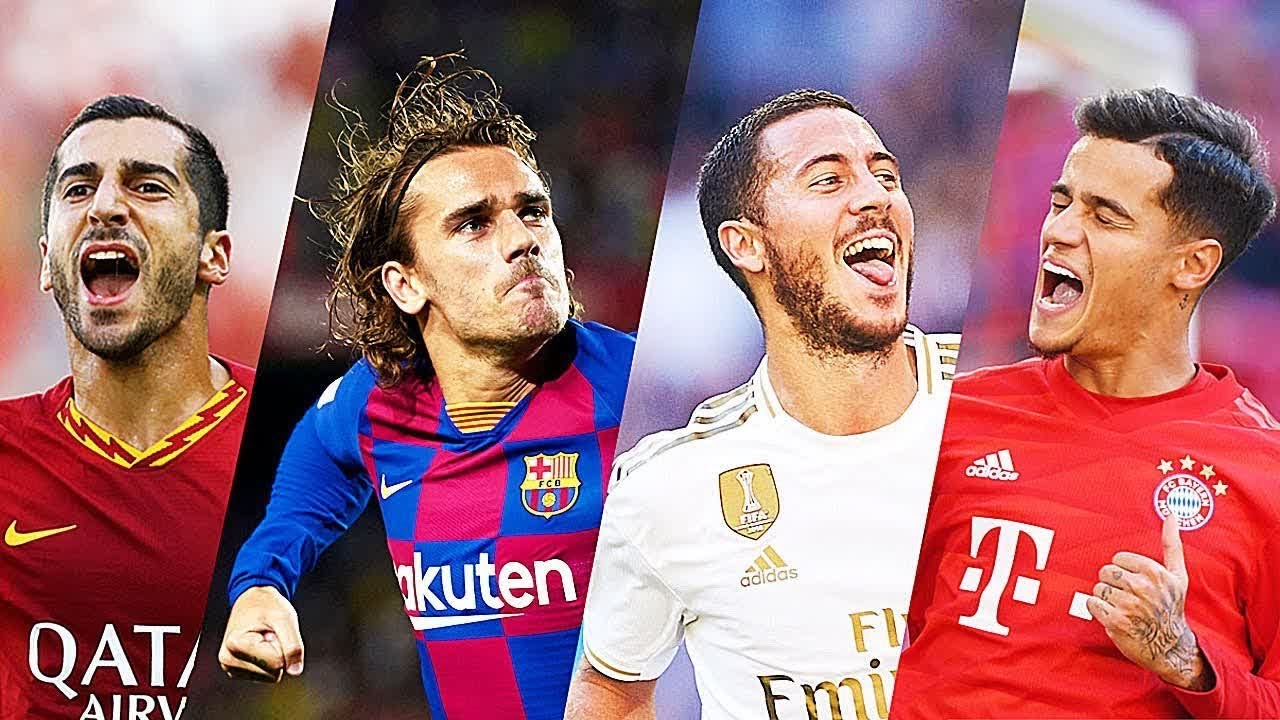 Famous Players Debut Goals - YouTube