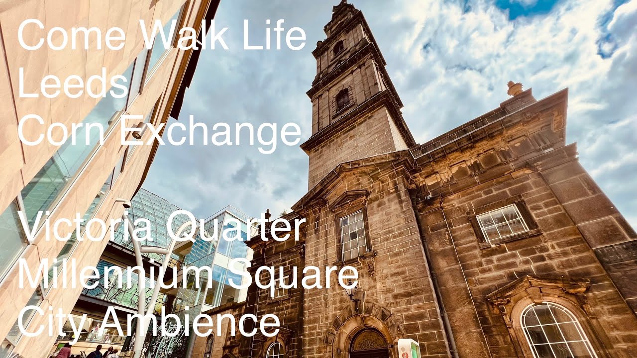 Leeds City Centre Walking - 4K 3D Audio 🎧 - YouTube
