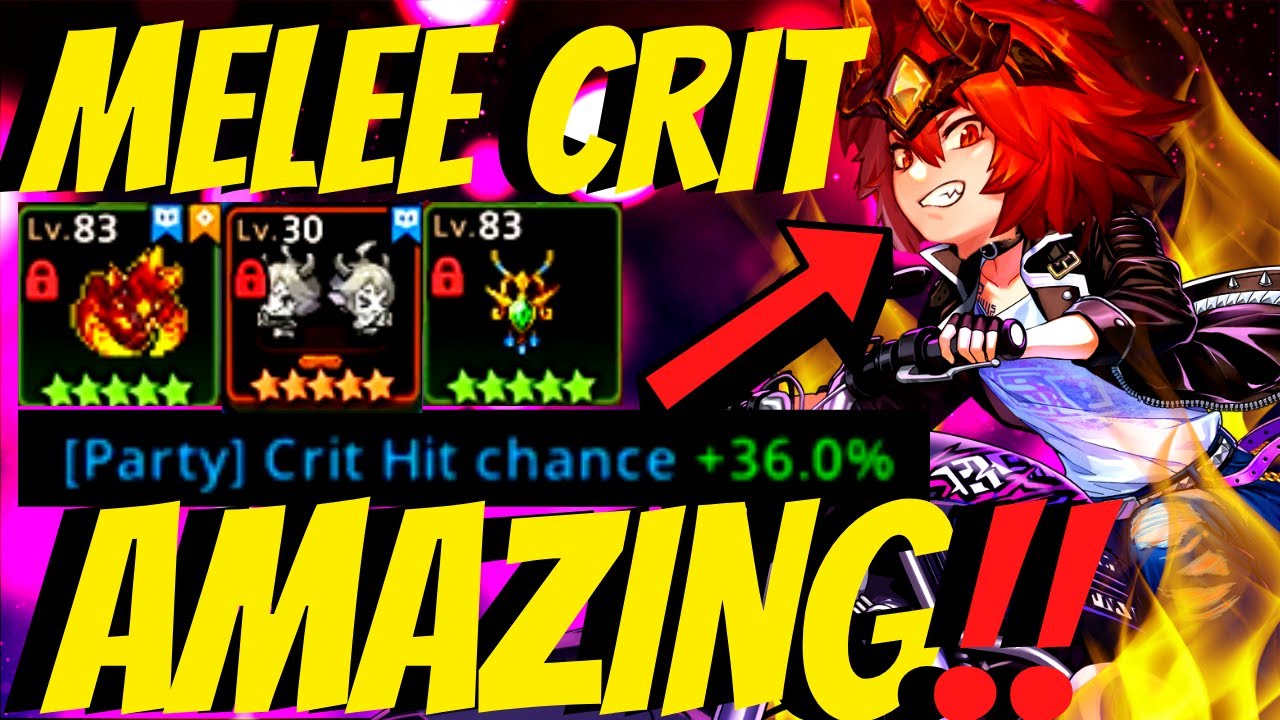 CRIT ON MELEE IS BETTER THAN MY EXPECTATION!! NON-META MELEE CRIT TEAM ...