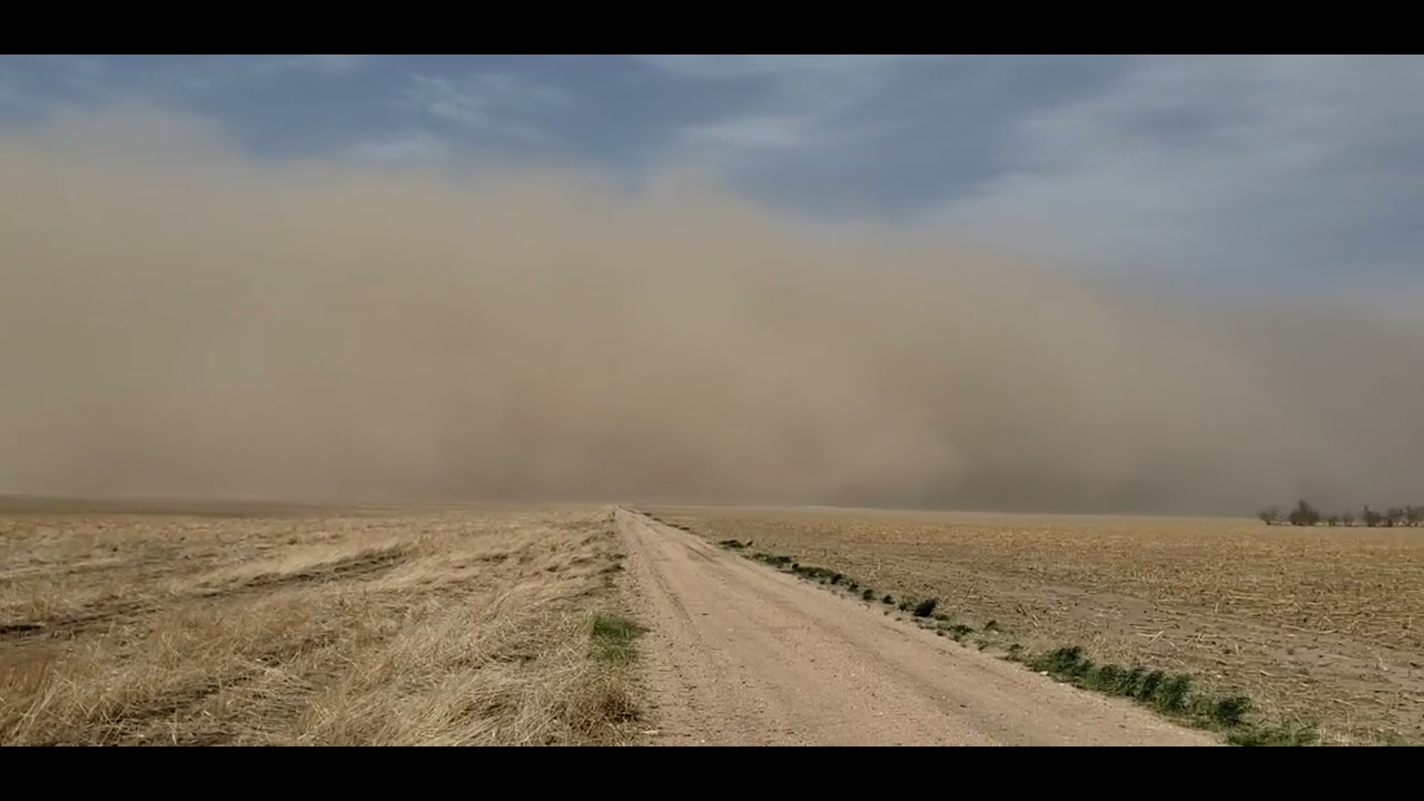 Southwest Nebraska Dust Storm - YouTube
