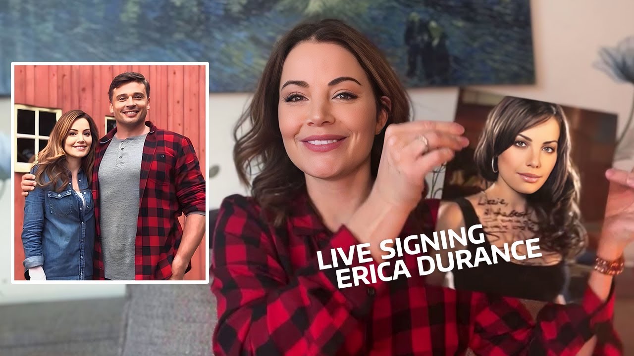 Erica Durance Live Signing | SMALLVILLE • SAVING HOPE • SUPERGIRL ...