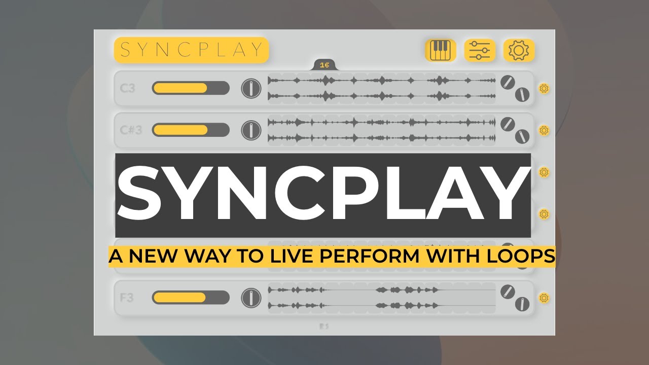 SyncPlay | A New Way to Live Perform with Loops | Rast Sound - YouTube