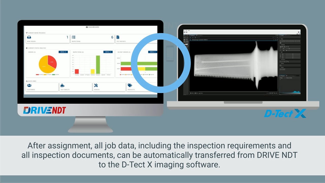 DRIVE NDT - the digital radiographic testing (RT) workflow - YouTube