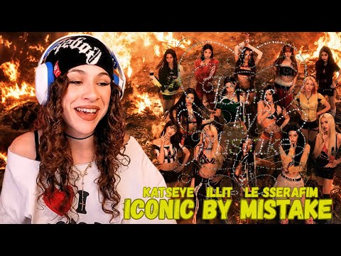 Rai reacciona a “ICONIC BY MISTAKE” de KATSEYE, ILLIT & LE SSERAFIM 