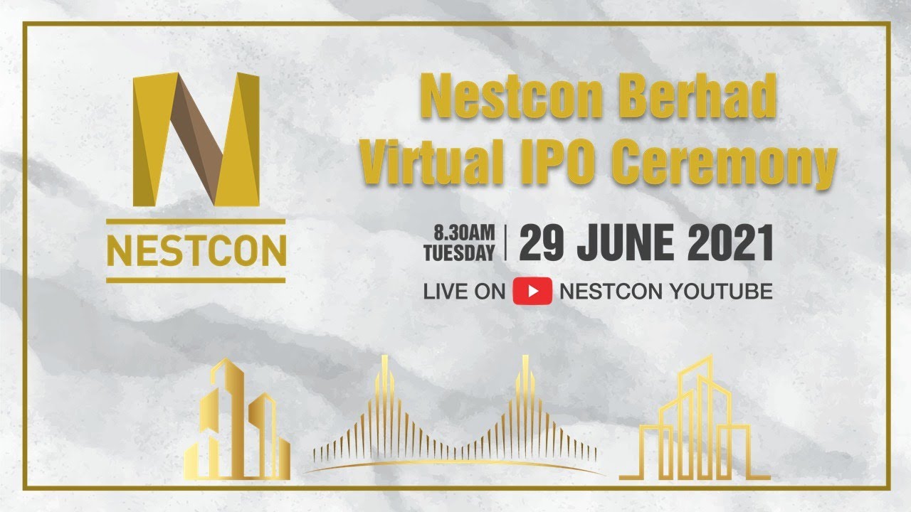 Nestcon Berhad Virtual IPO Ceremony - YouTube