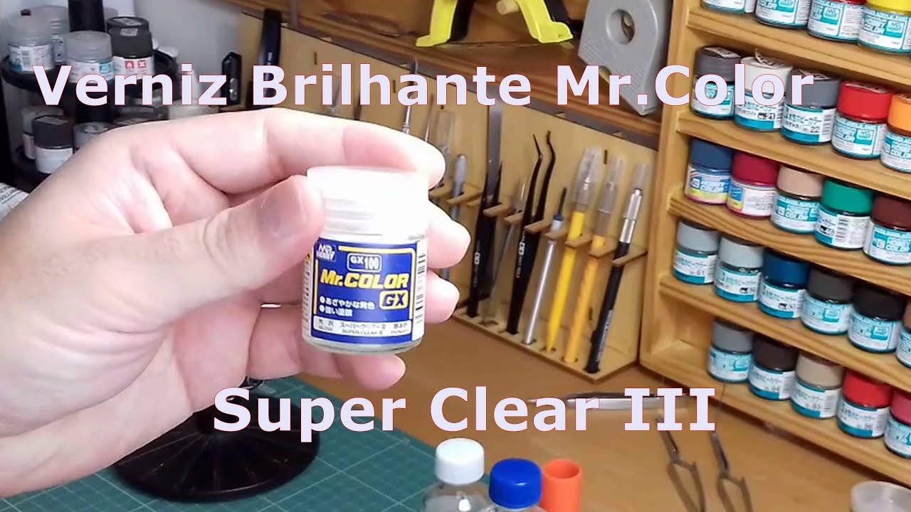 Plastimodelismo-Verniz-Mr.Color-Super Clear III - YouTube