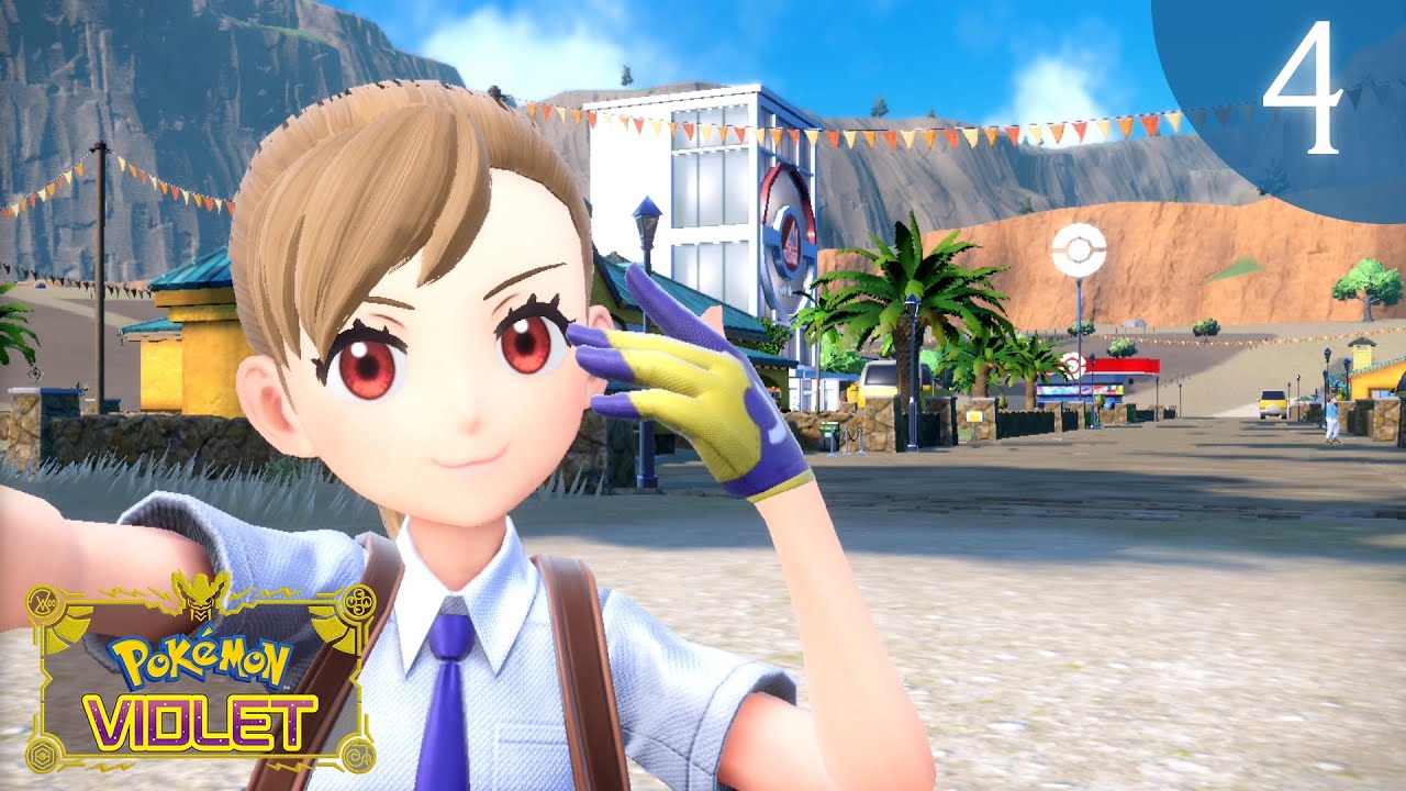 POKEMON VIOLET [PLAYTHROUGH FR] #4 - 1ère Arène et 1er Dominant ! - YouTube