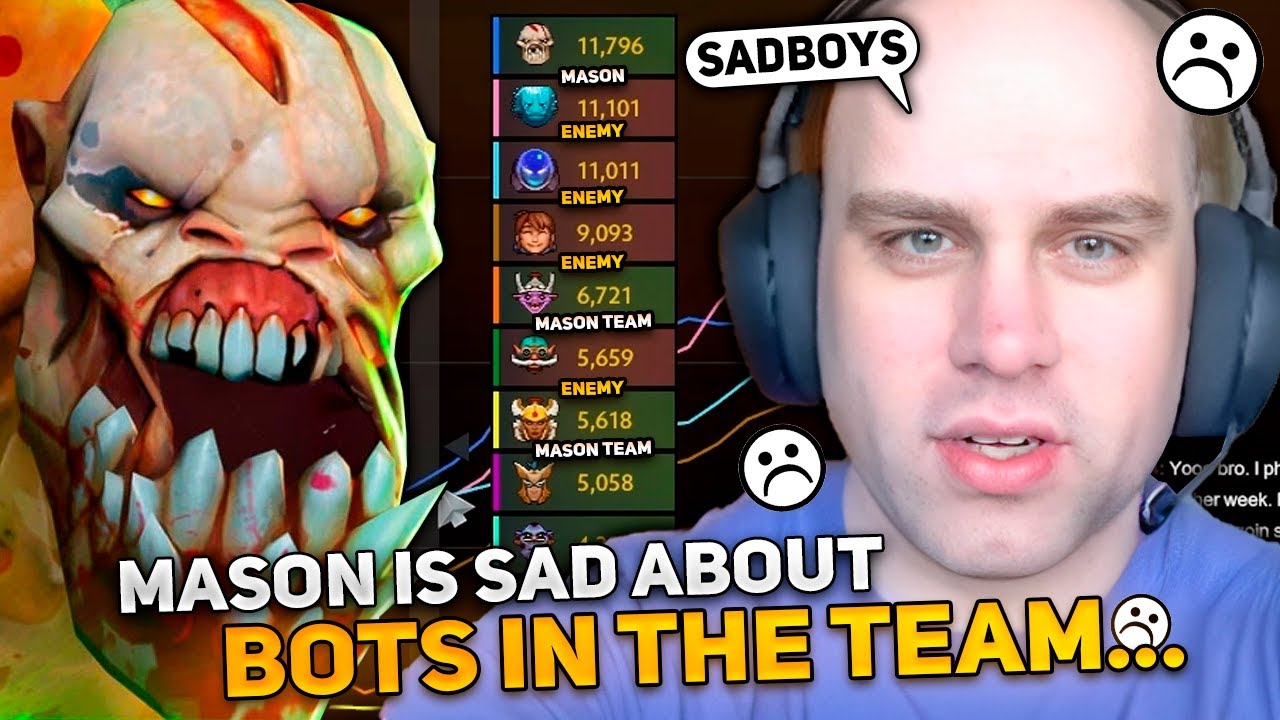 MASON is SAD ABOUT BOTS in THE TEAM... | MASAO TRYING to WIN ...