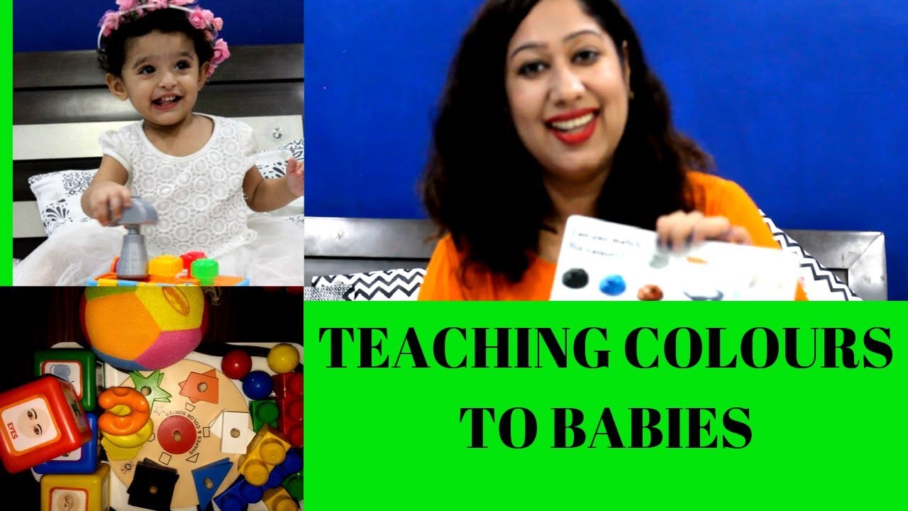teach colours to babies| बच्चों को रंगों की पहचान सिखाएं |Teaching Kids ...