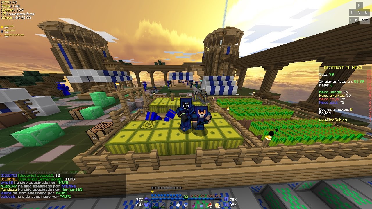 Directo Desde Minecub Ip:Us.minecub.es Jugando Sandbox Y otras cosas ...
