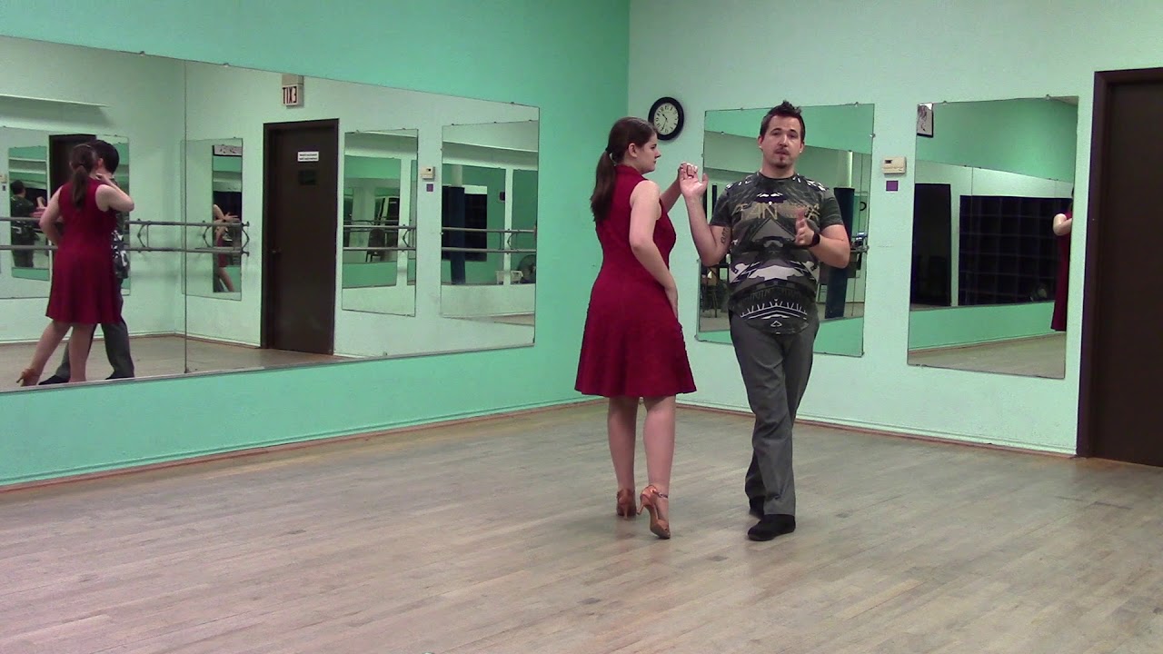 Intermediate Advanced | Rumba | Crossover, Second Position & Wrap - YouTube