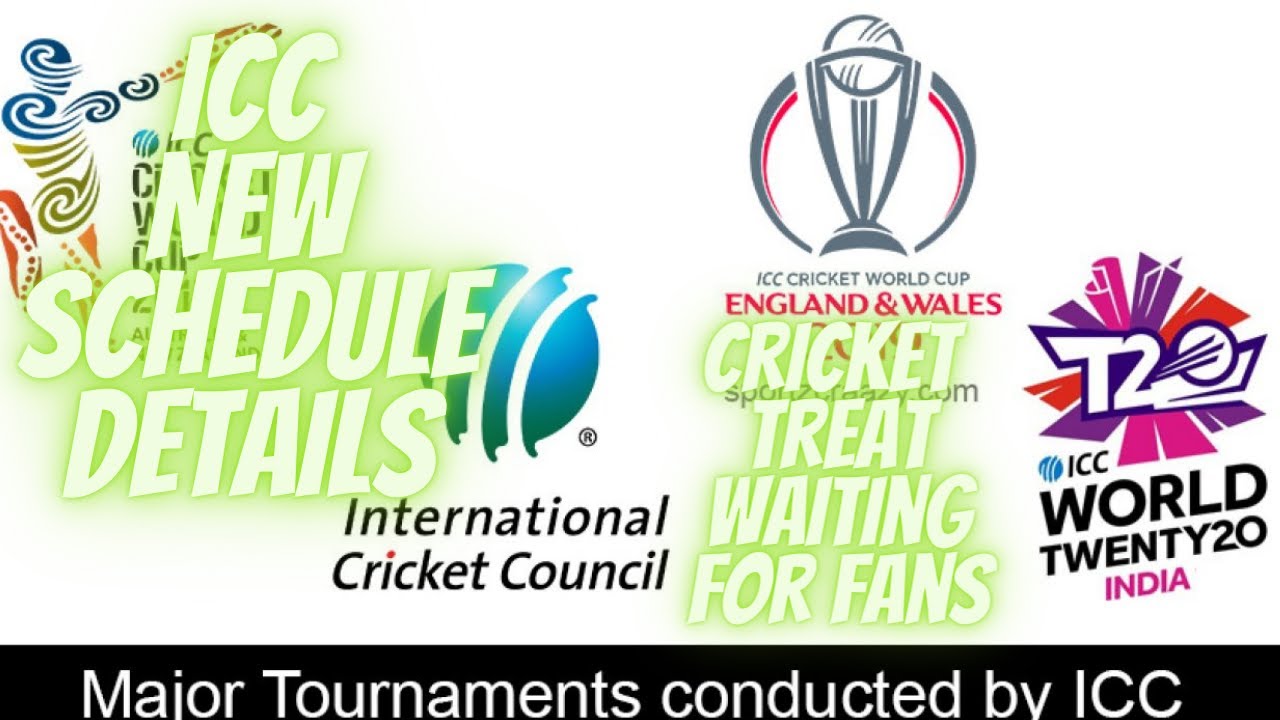 #icc #ind || ICC REALSED NEW ICC SCHEDULE - YouTube