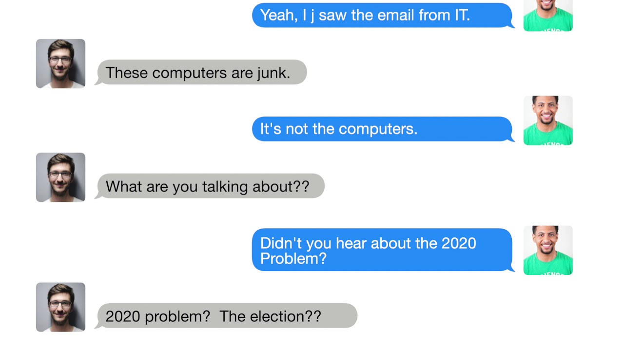 2020 Problem Text Messages - YouTube
